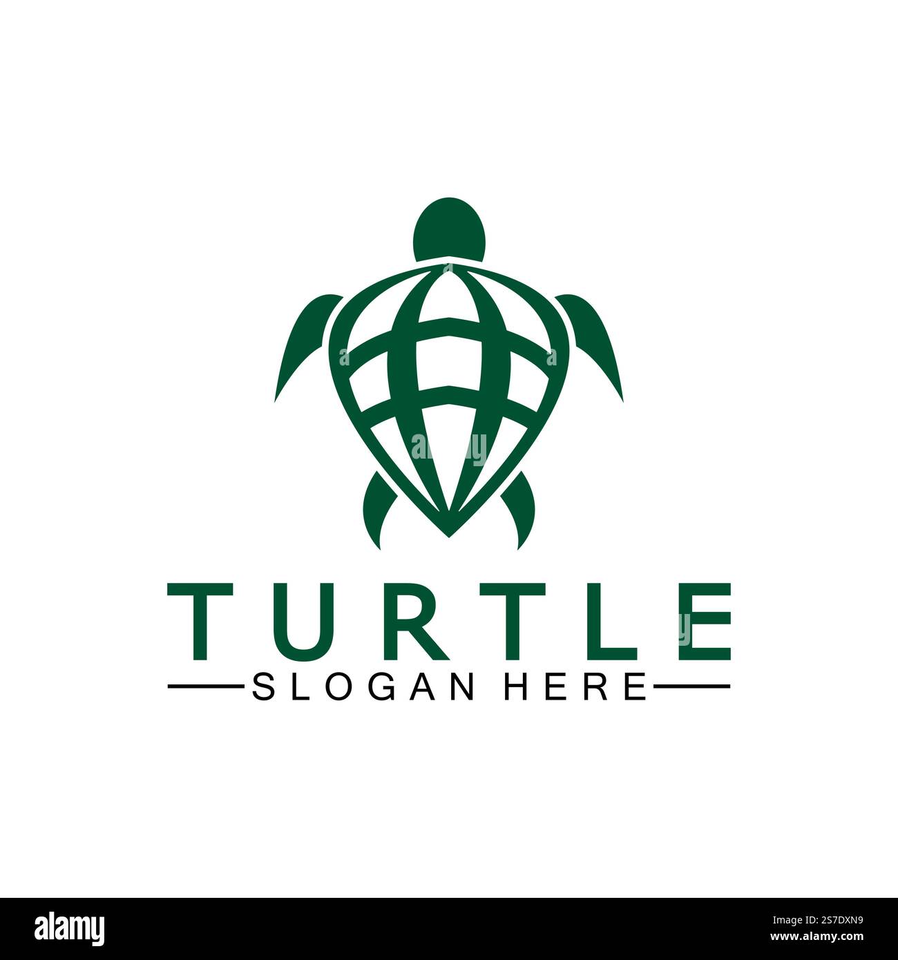 Turtle icon, Sea turtle vector illustration, Logo for buttons, websites ...