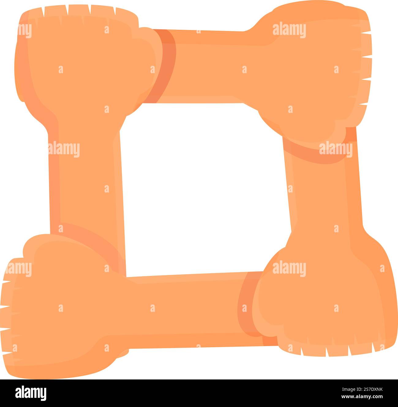 Trust icon cartoon vector. Business hand. Support friend. Trust icon ...
