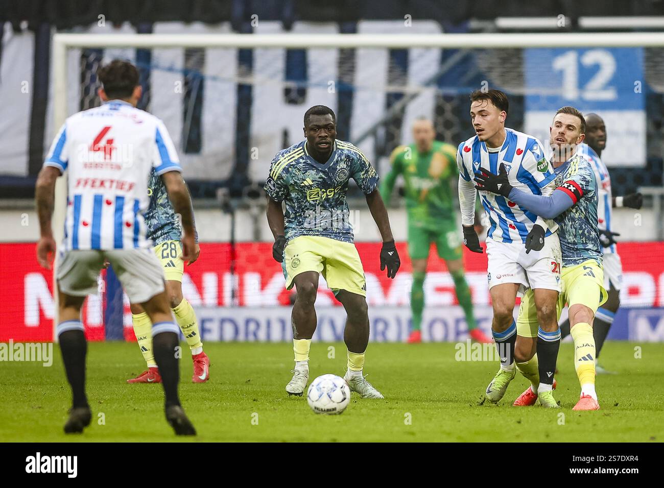 Heerenveen, Netherlands. 19th Jan, 2025. HEERENVEEN - 19-01-2025, Abe Lenstra Stadion. Dutch ...