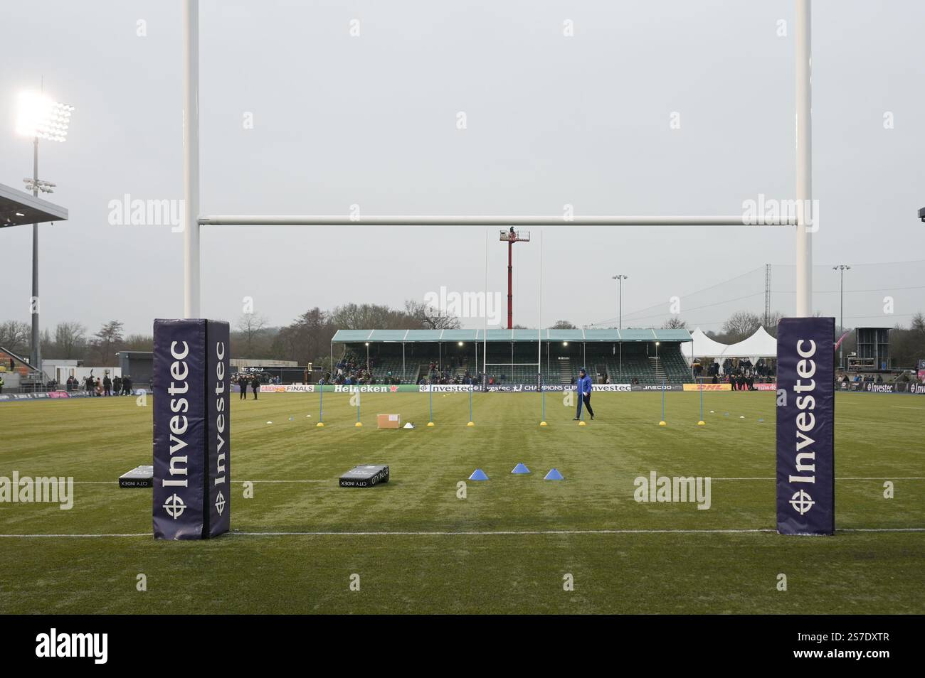 The StoneX Stadium ready for the Investec Champions Cup match between ...
