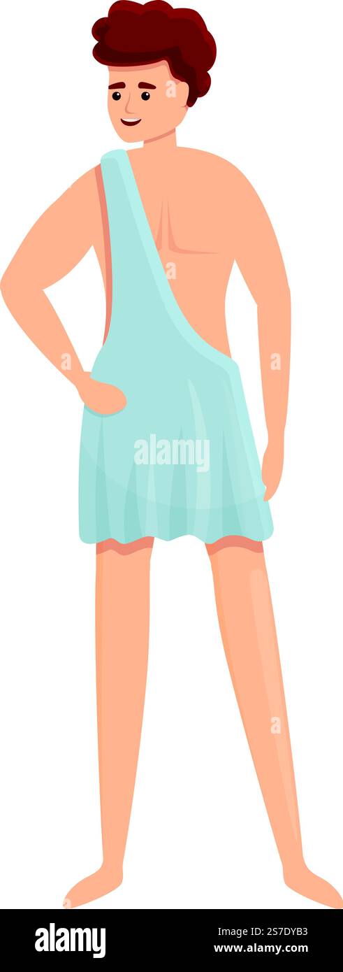 Ancient greece man icon cartoon vector. Greek history. Art culture ...
