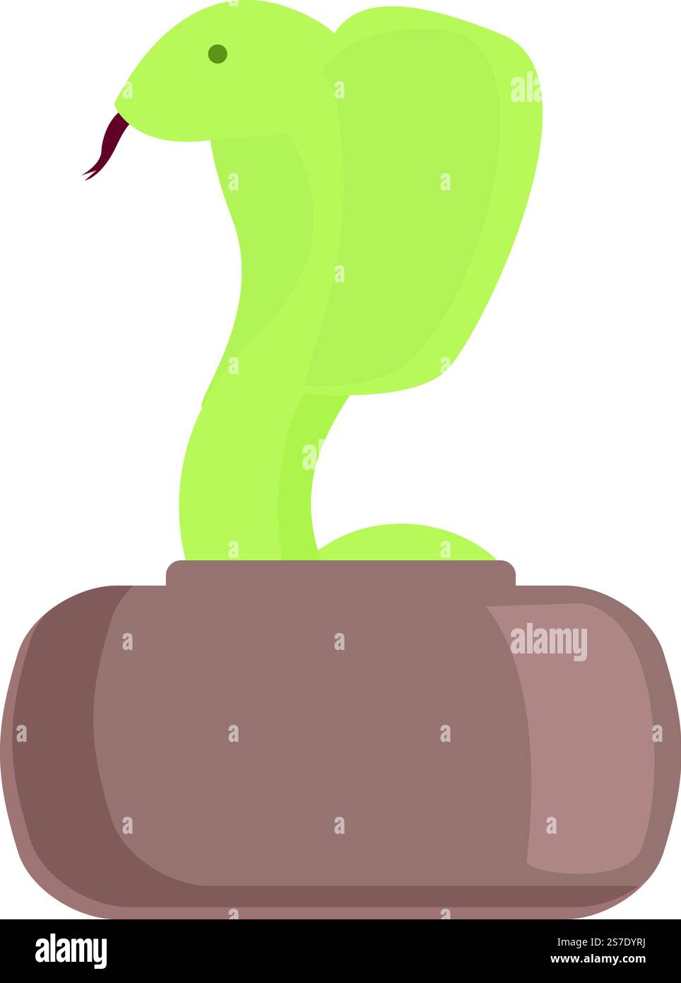 Snake box icon cartoon vector. Cute charmer. Indian man. Snake box icon ...