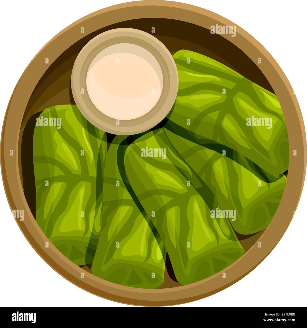 Healthy dolma icon cartoon vector. Food cuisine. Turkish menu. Healthy ...