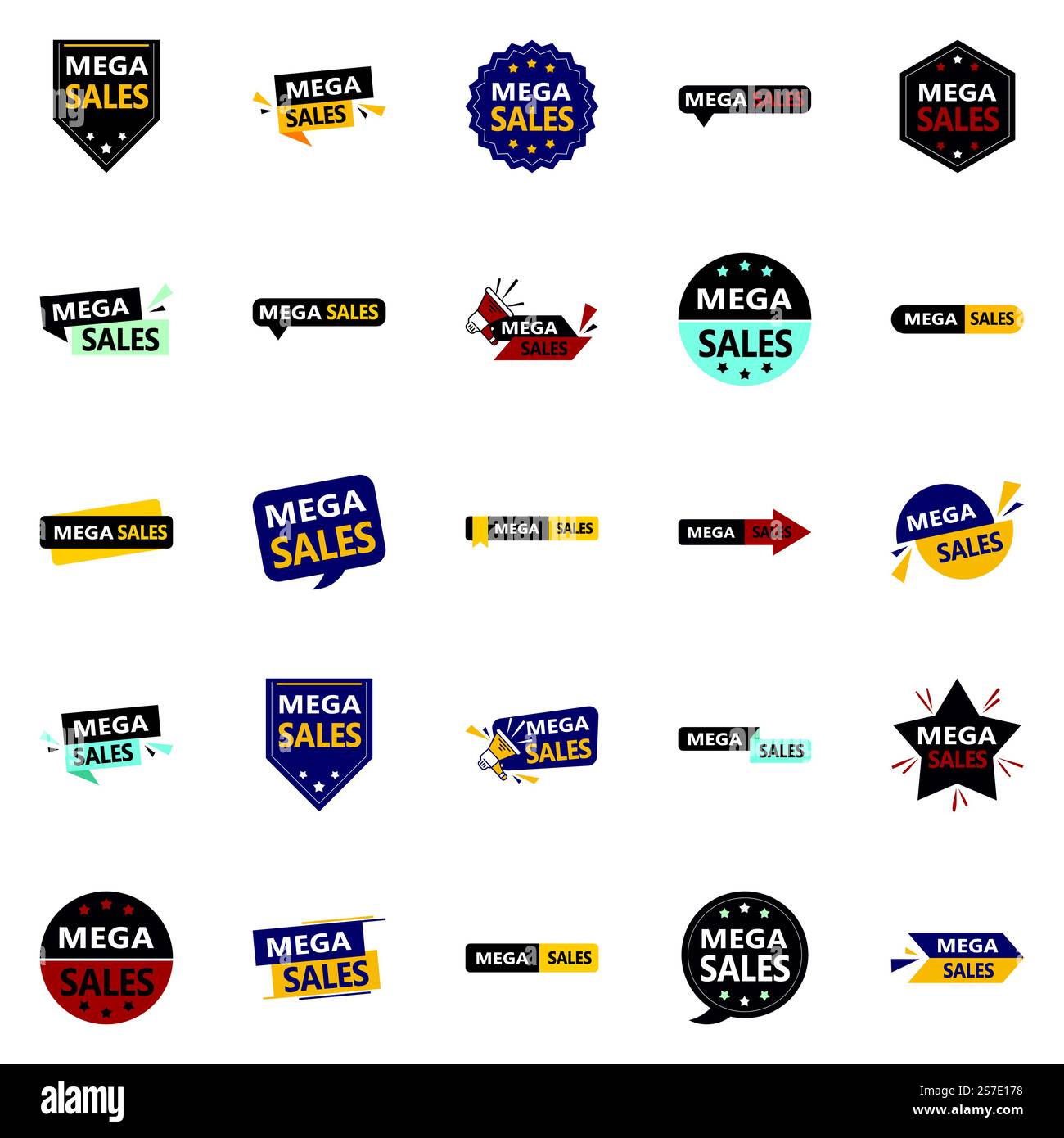 Typography designs sale offer Cut Out Stock Images & Pictures - Alamy