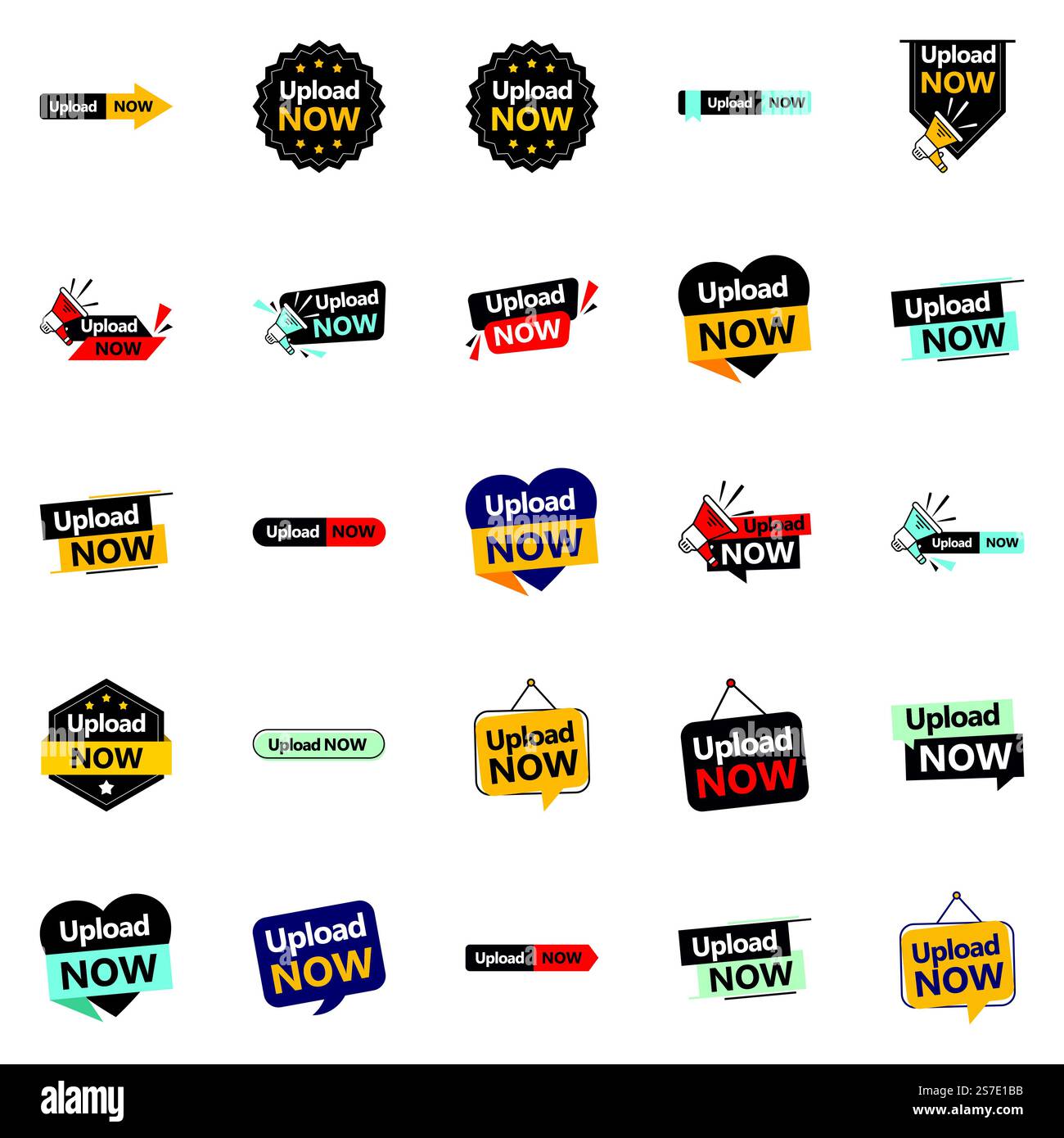 Upload Now Vector Pack 25 High Impact designs for Graphic Designers ...