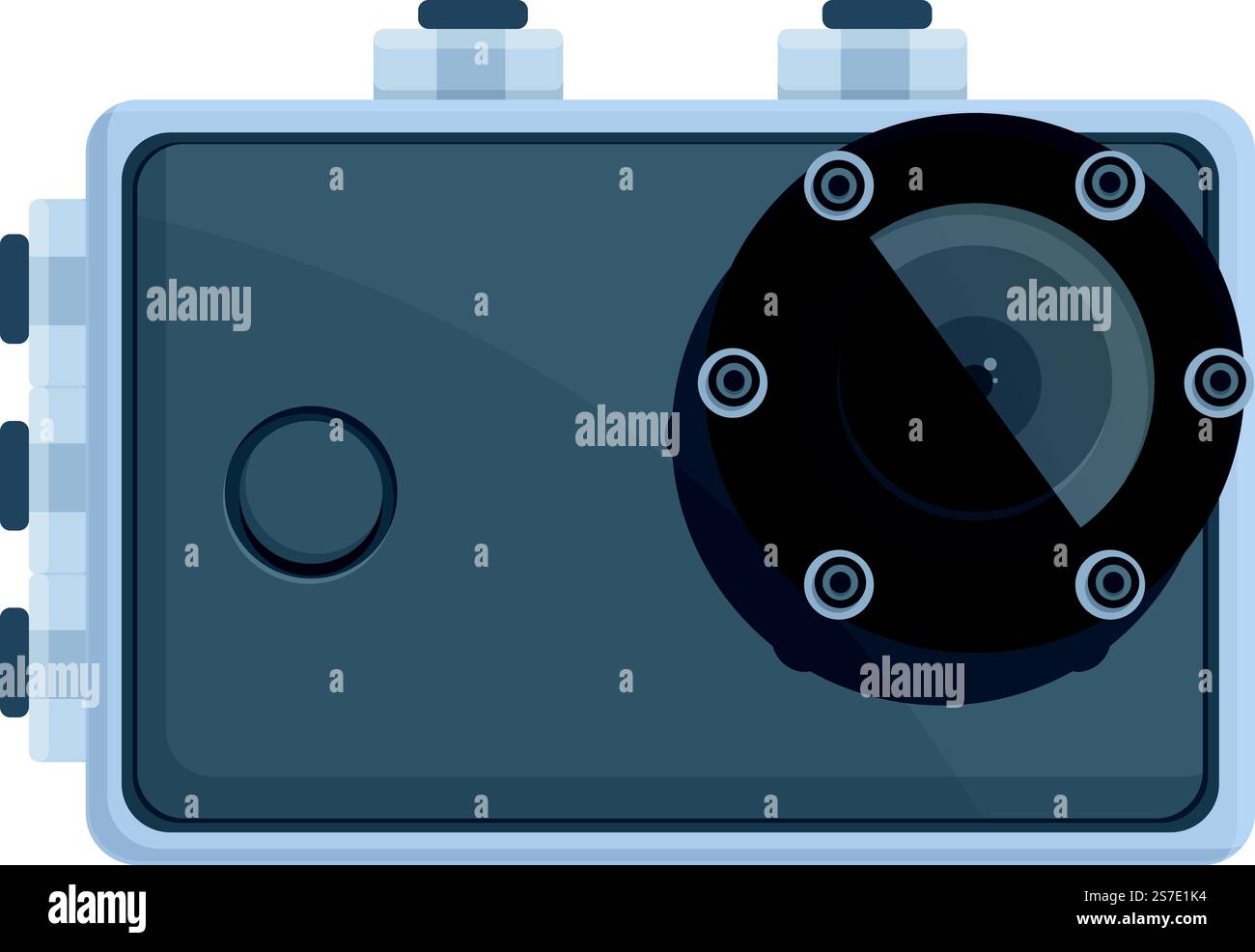 Action camera sport icon cartoon vector. Go pro cam. Recorder lens ...
