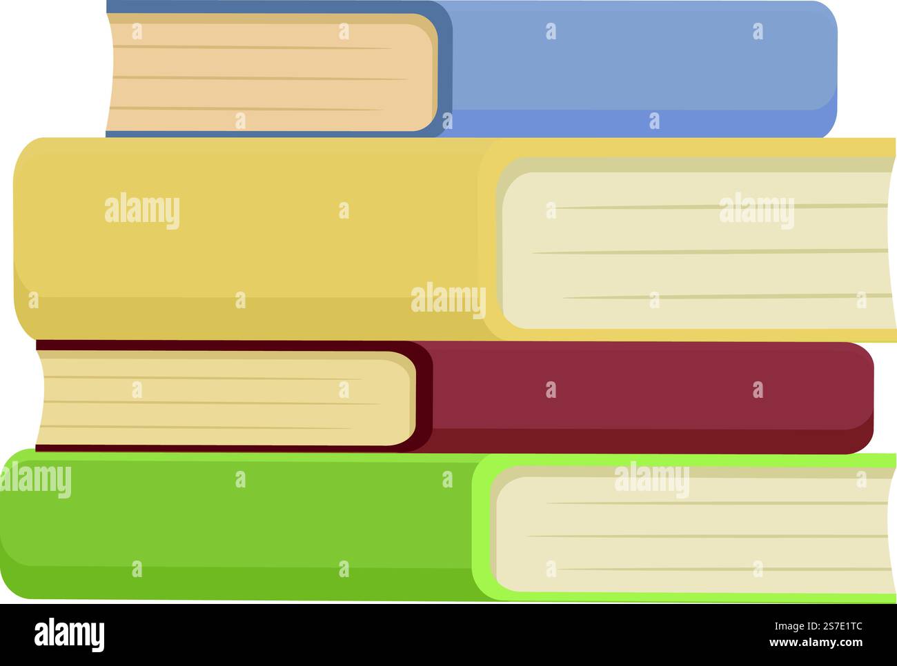 History books icon cartoon vector. Library book. Magazine design ...