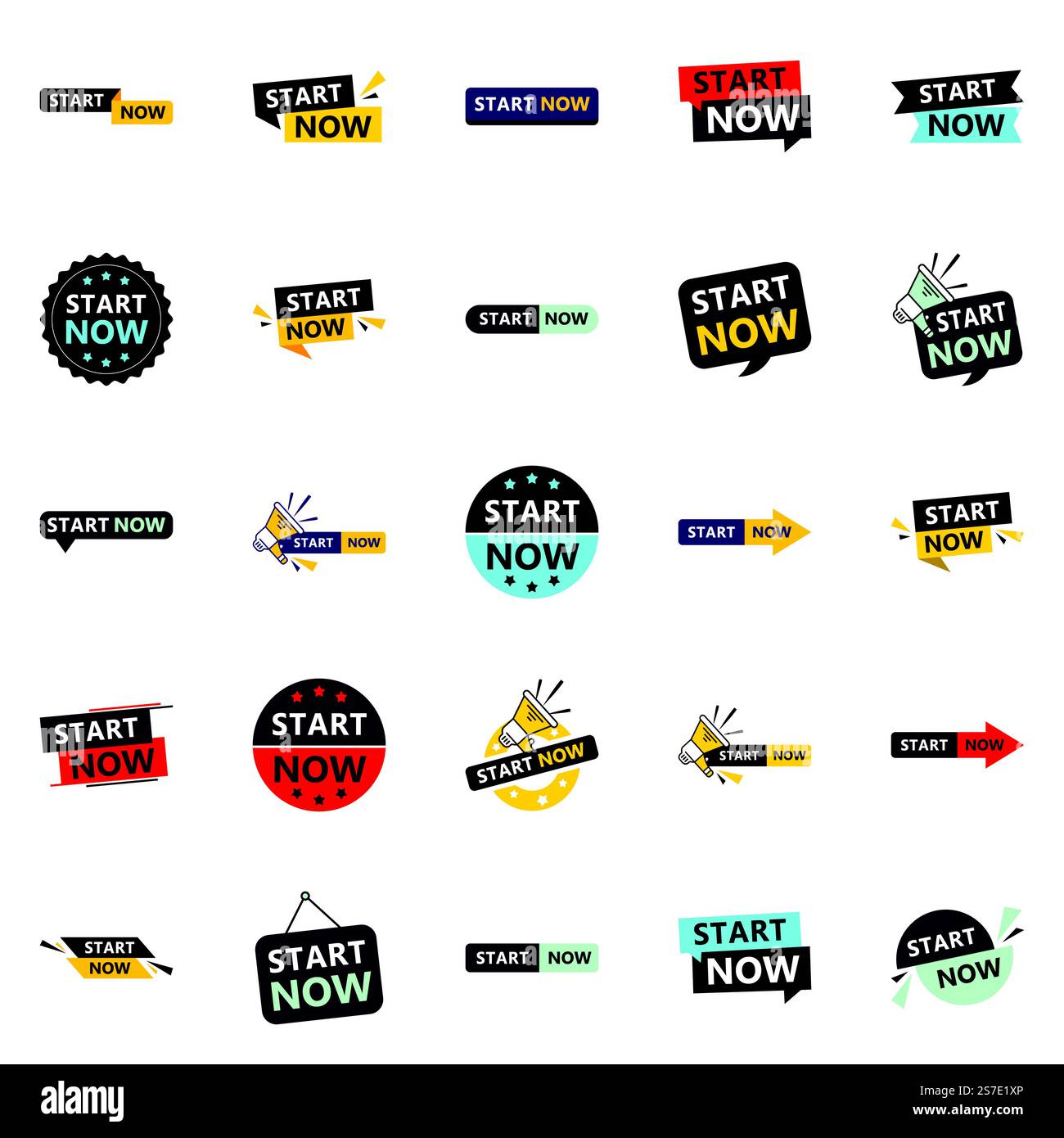 25 High quality Typographic Designs for a premium start campaign Start ...