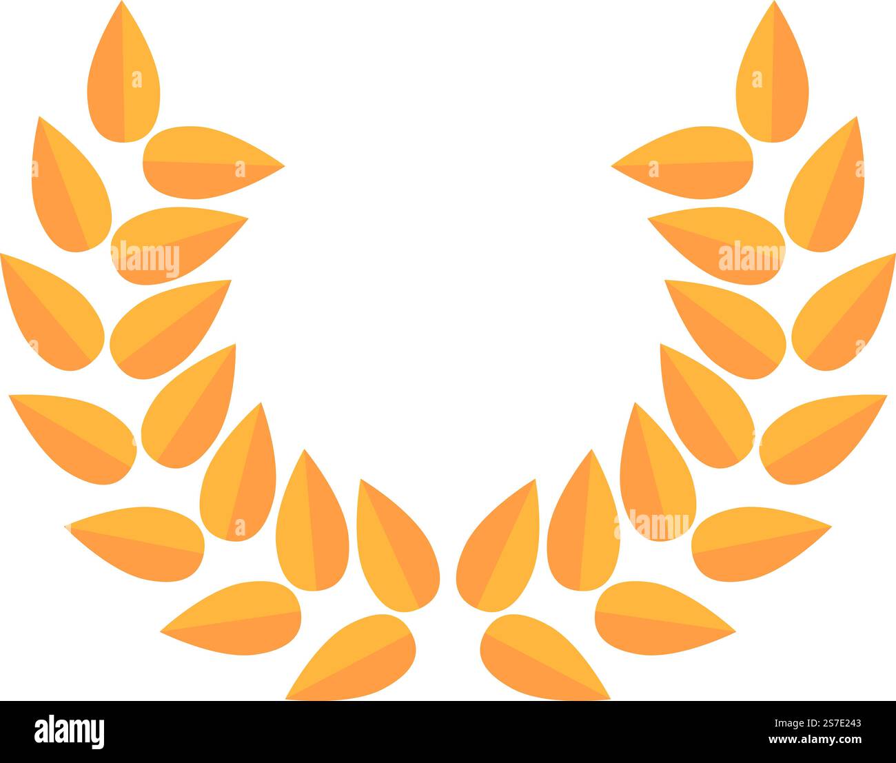 Ancient greece laurel icon cartoon vector. Greek history. Classic ...