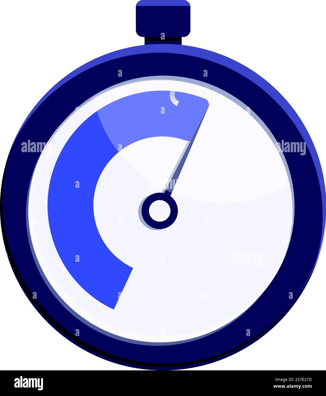 Chronometer icon cartoon vector. Timer clock. Sport second. Chronometer ...
