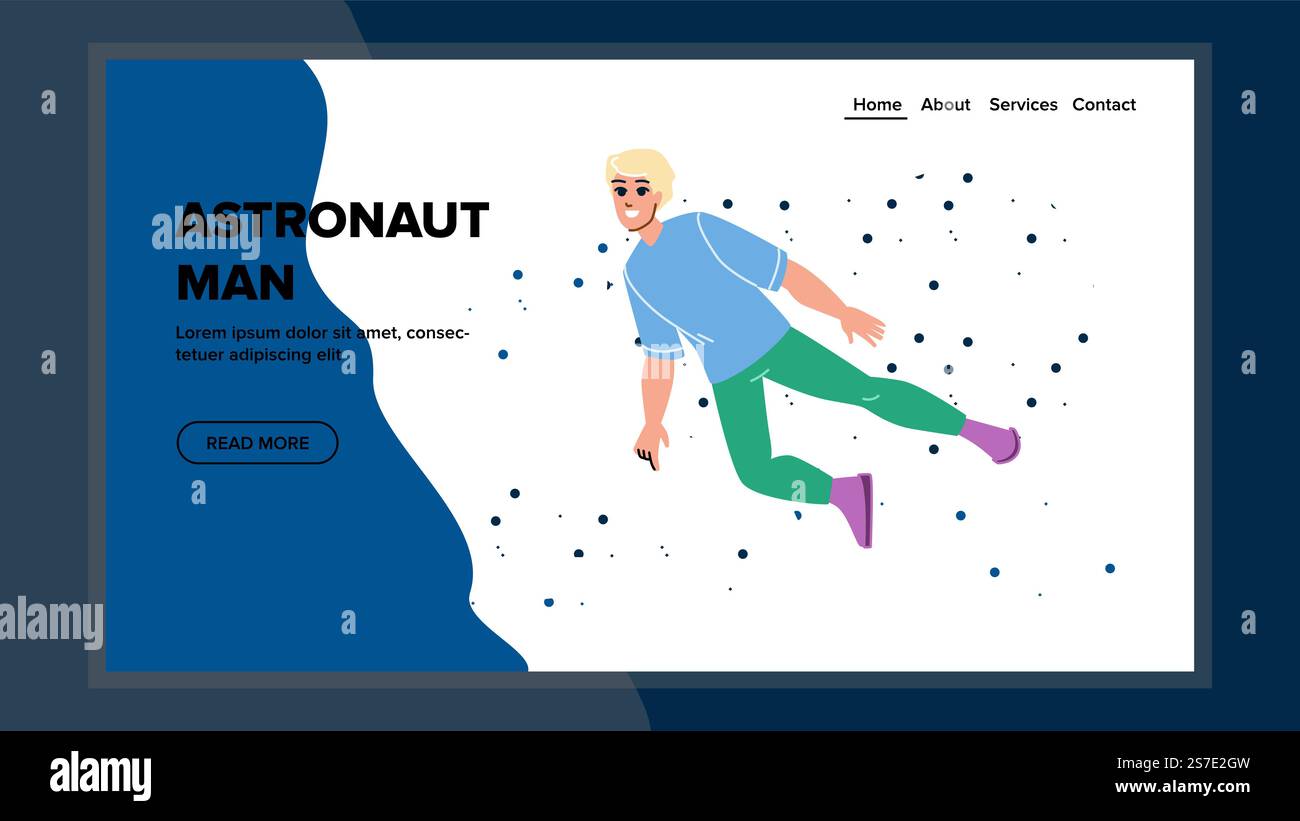 astronaut man vector. space cosmonaut, science technology, cosmos ...