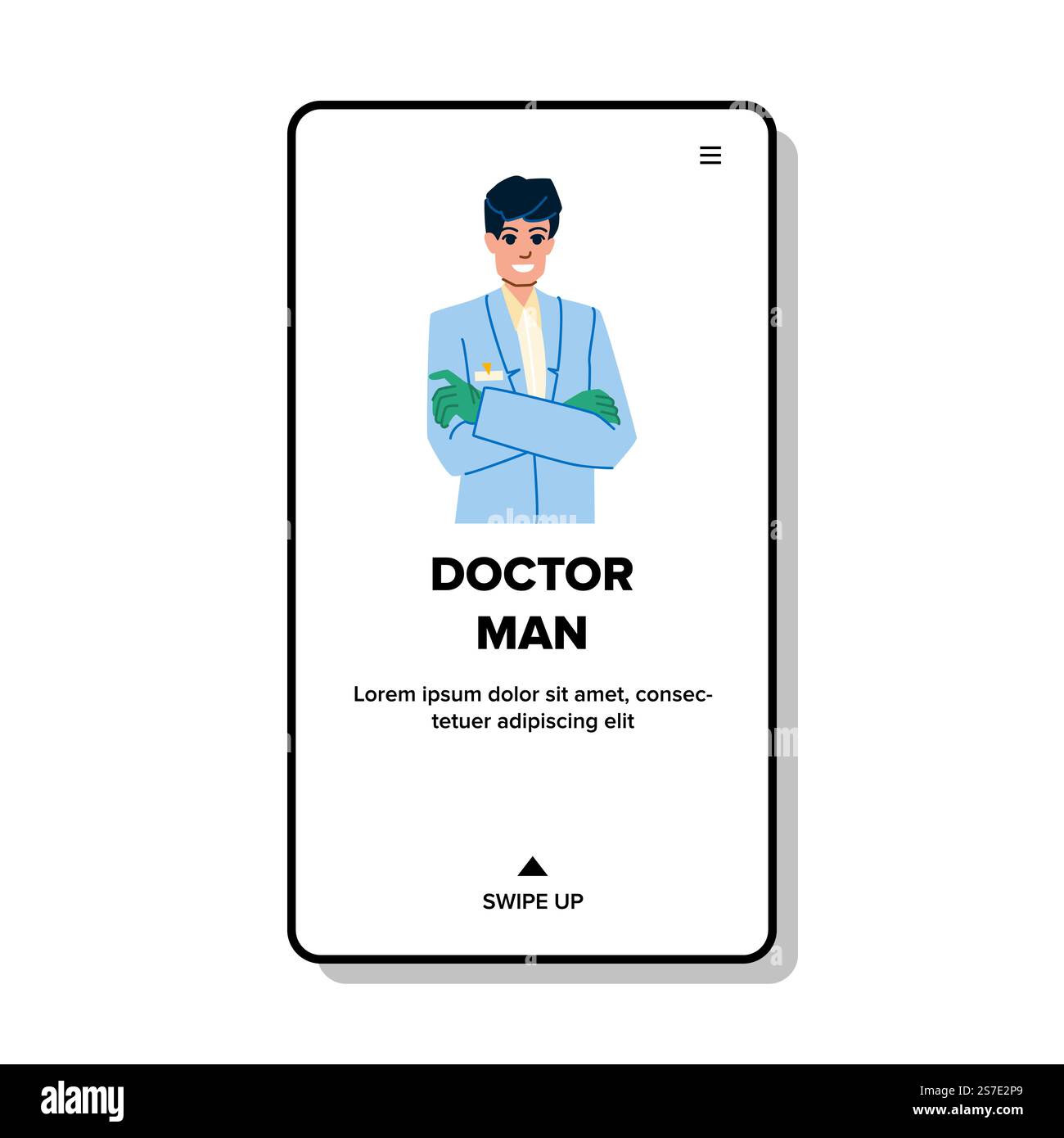 doctor man vector. medicine hospital, health medical, patient clinic ...
