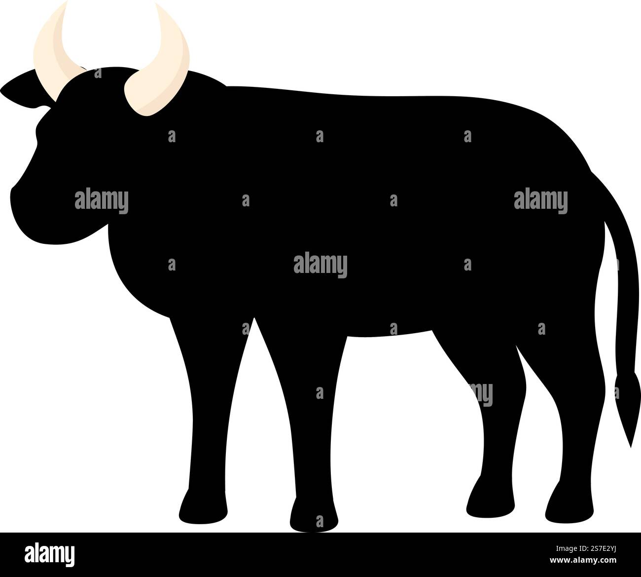 Livestock cow icon cartoon vector. Farm animal. Beef field. Livestock ...