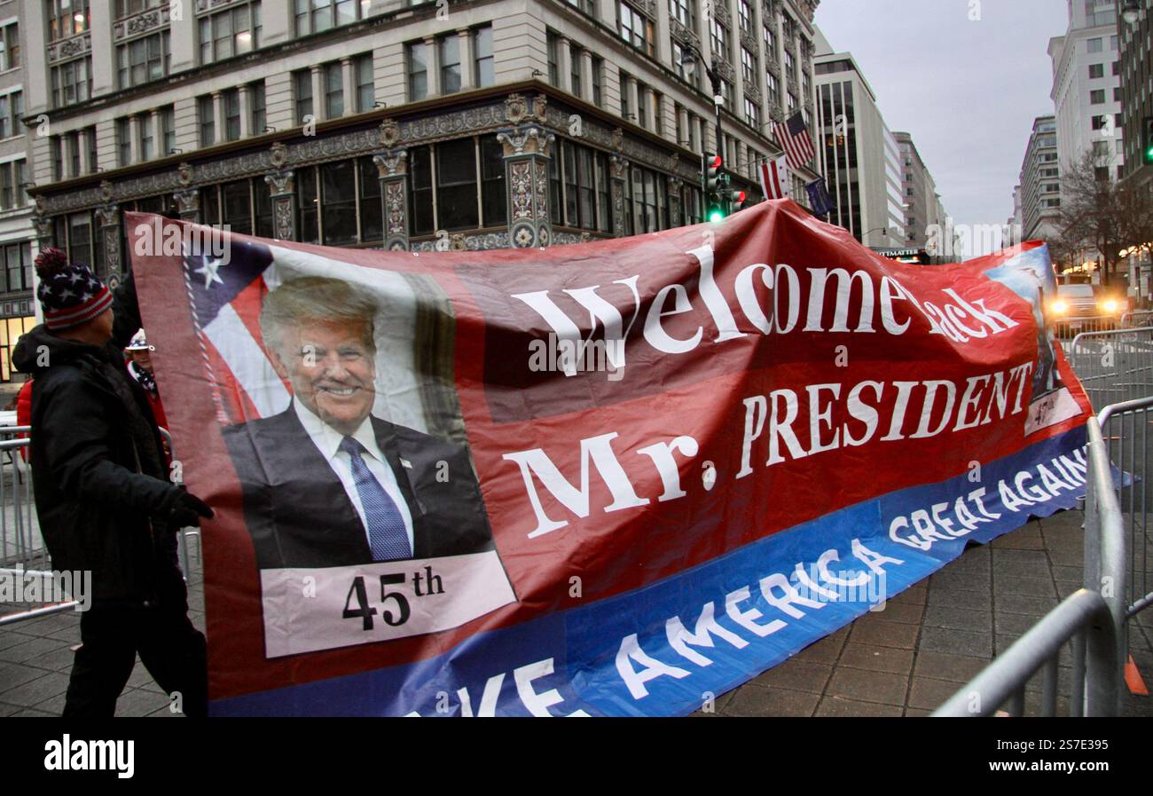 January 19, 2025, Washington Dc, Maryland: (new) the maga victory rally ...