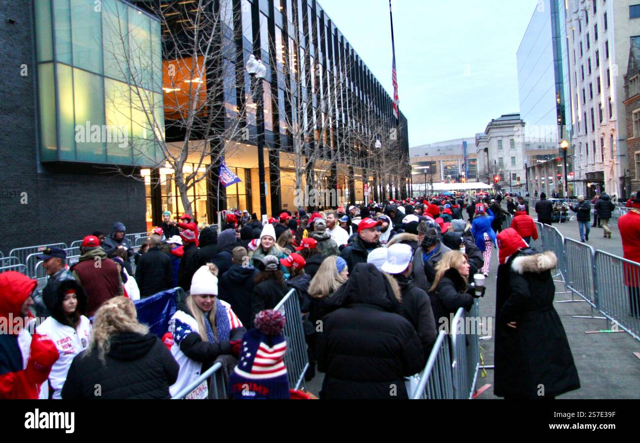 January 19, 2025, Washington Dc, Maryland: (new) the maga victory rally ...