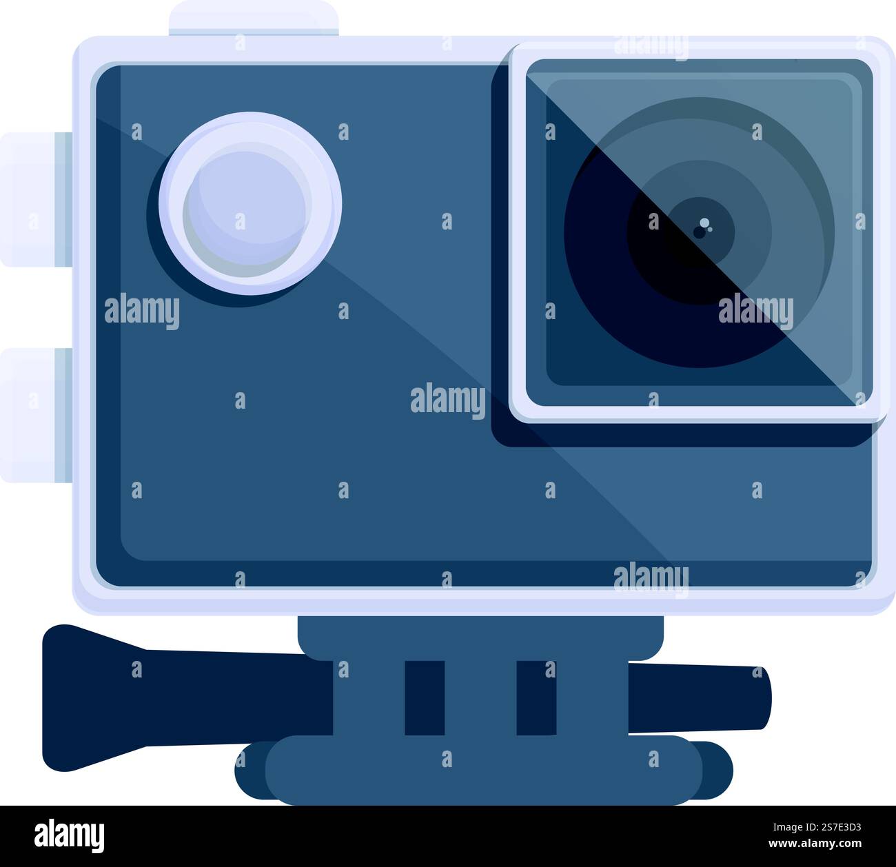 Digital cam icon cartoon vector. Action camera. Drive adventure ...
