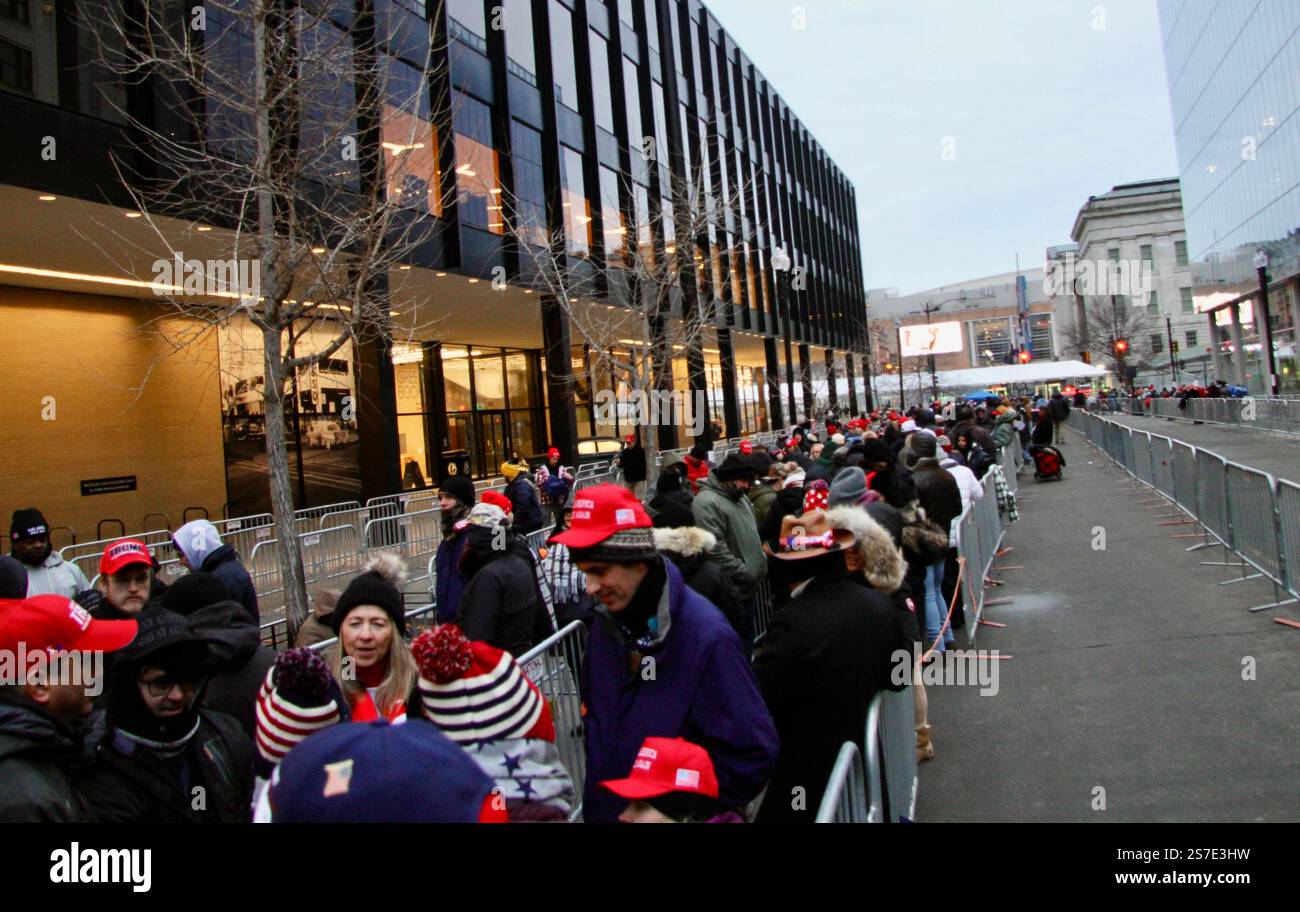 January 19, 2025, Washington Dc, Maryland: (new) the maga victory rally ...