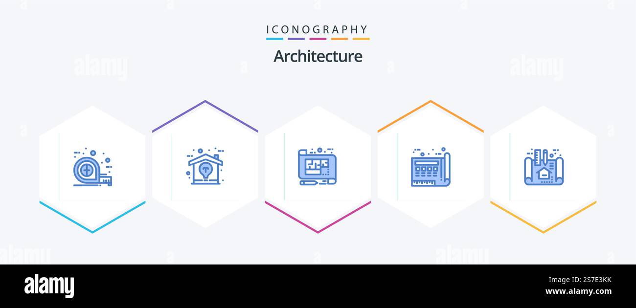 Architecture 25 Blue icon pack including print. drawing. architecture ...