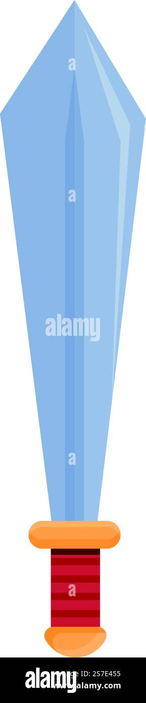 Greek sword icon cartoon vector. War history. Art mythology. Greek ...