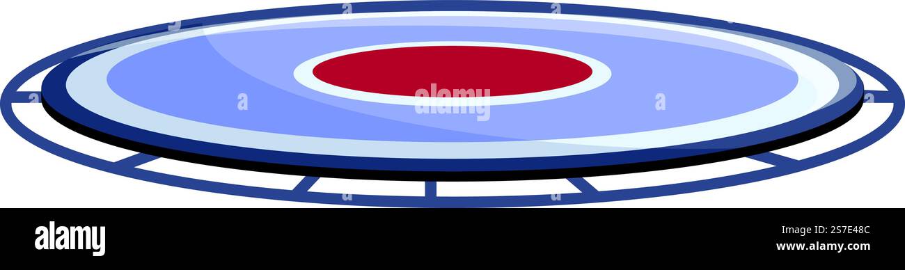 Firefighter trampoline icon cartoon vector. Work person. Service ...