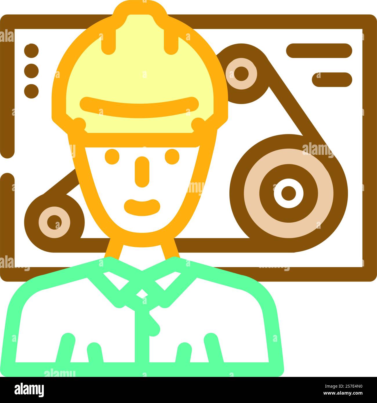 mechanical engineer worker color icon vector. mechanical engineer ... mechanical engineer worker color icon vector. mechanical engineer ...