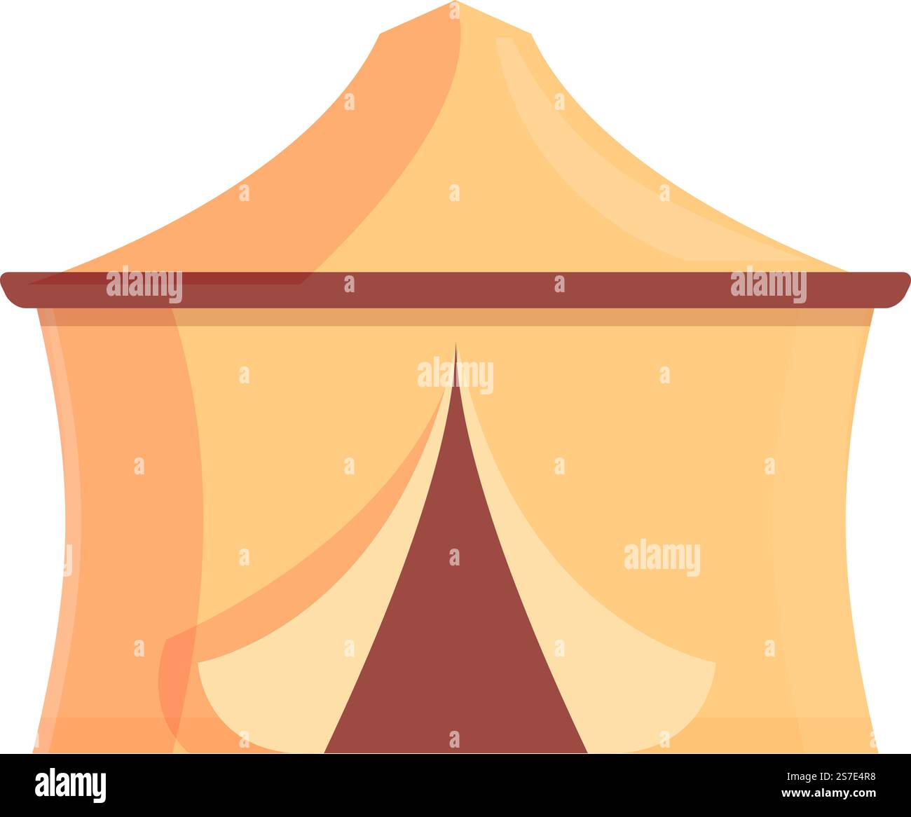 Bedouin tent icon cartoon vector. Camp desert. Camel arab. Bedouin tent ...