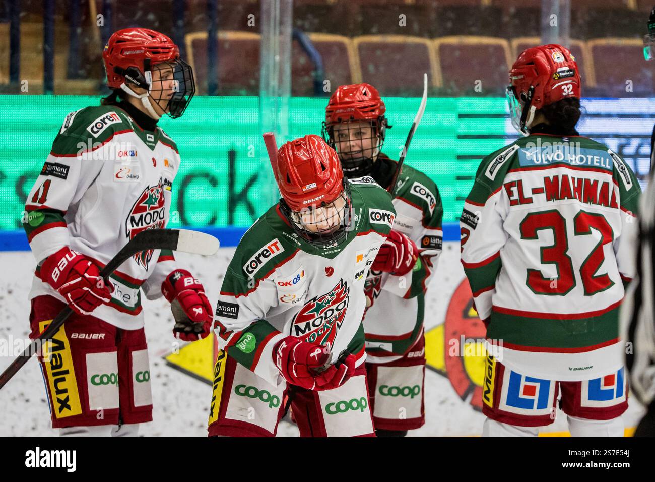 Leksand, Sverige. 19th Jan, 2025. 250119 Modos Alexa Gruschow jublar ...