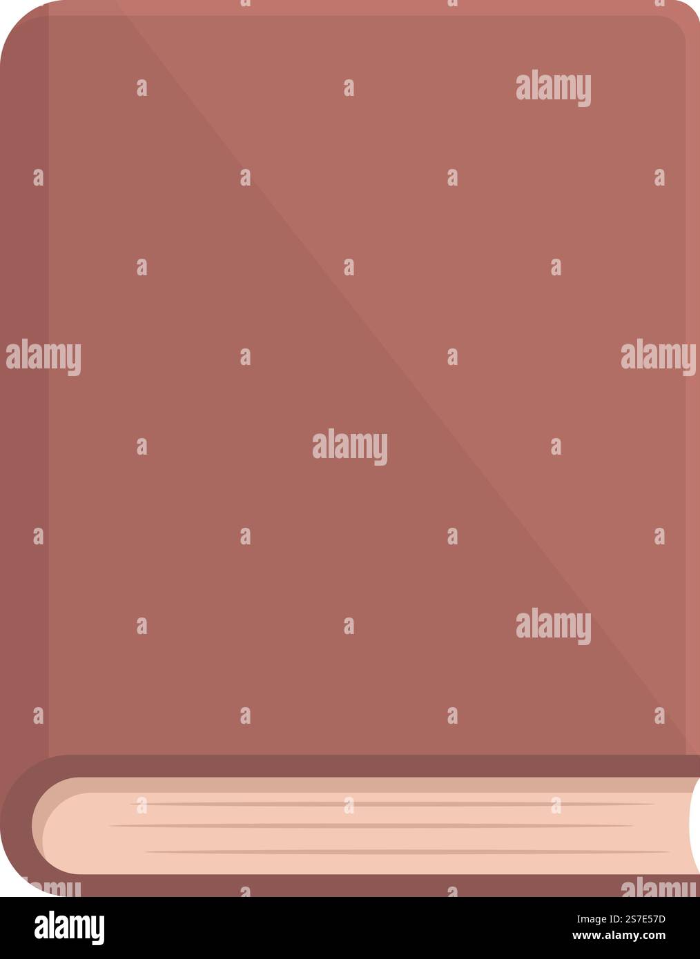 Red book icon cartoon vector. Open study. Publication paper. Red book ...