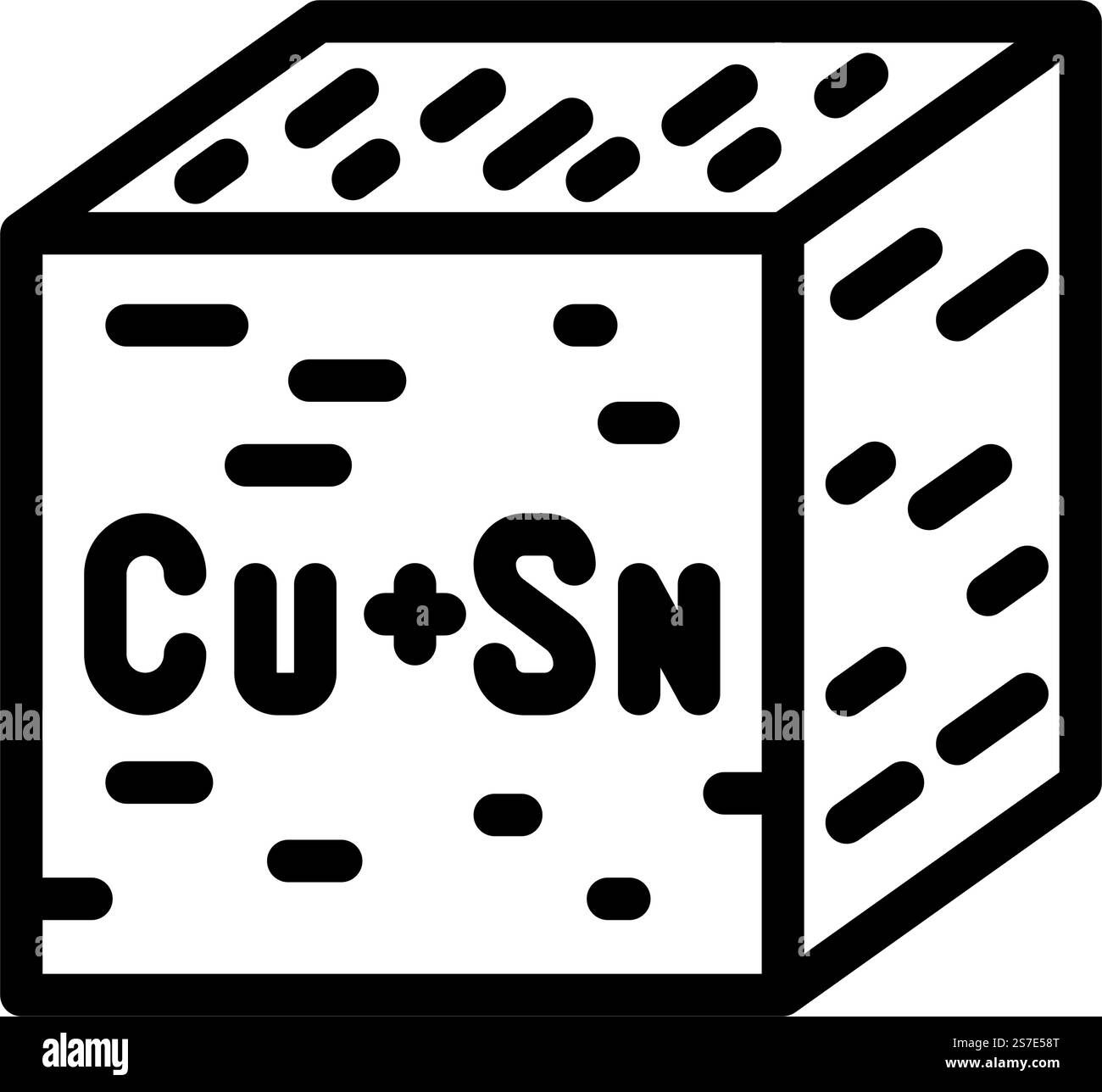 bronze metal copper line icon vector. bronze metal copper sign ...