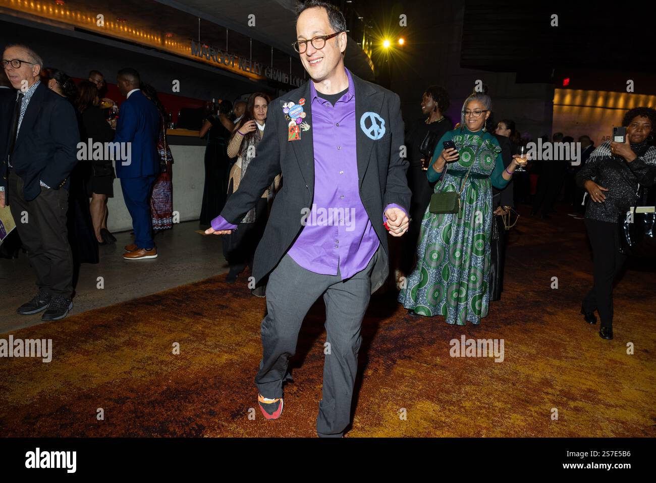 Hundreds gathered at the Mead Center for American Theater for the ...