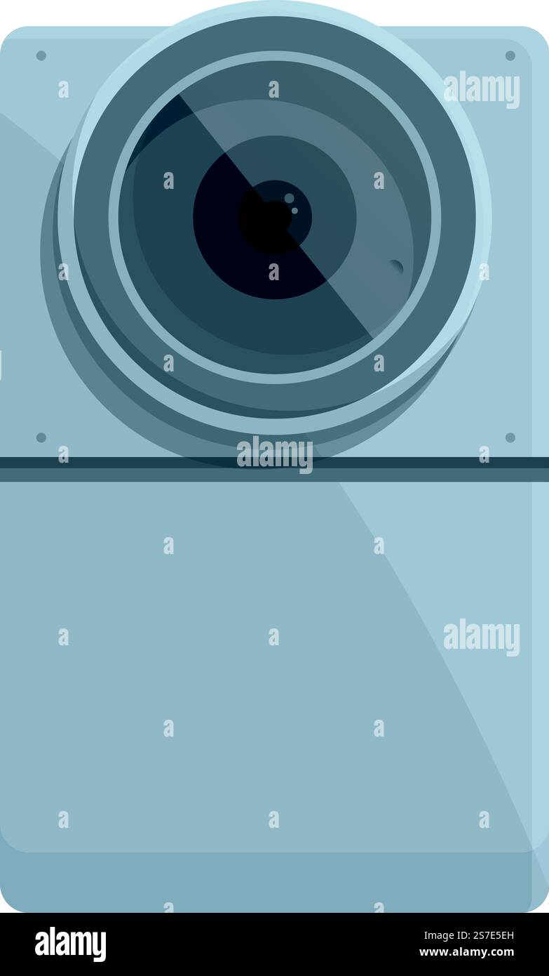 Digital cam icon cartoon vector. Go pro camera. Video recorder. Digital ...