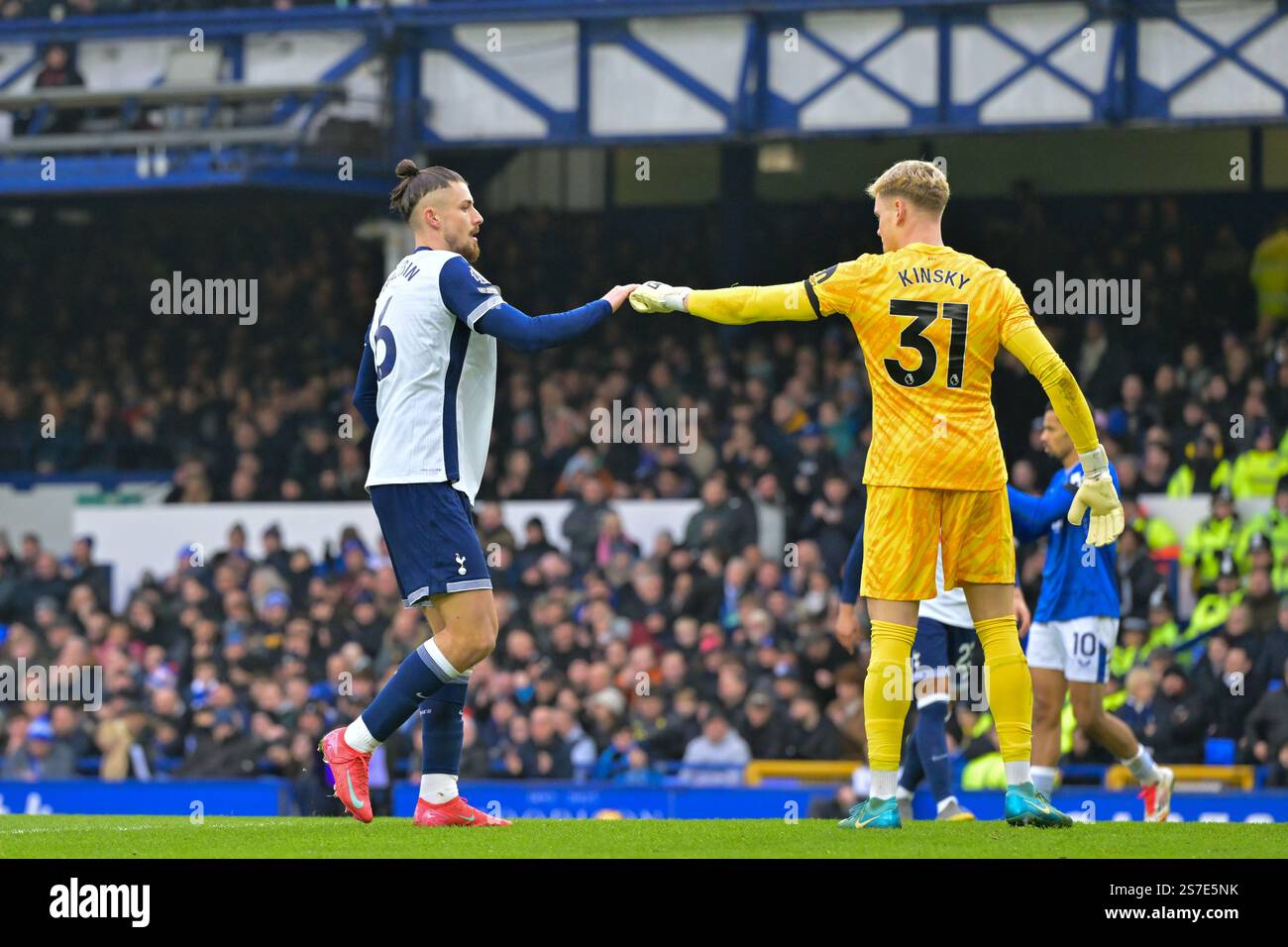 Goodison Park, Liverpool, UK. 19th Jan, 2025. Premier League Football ...