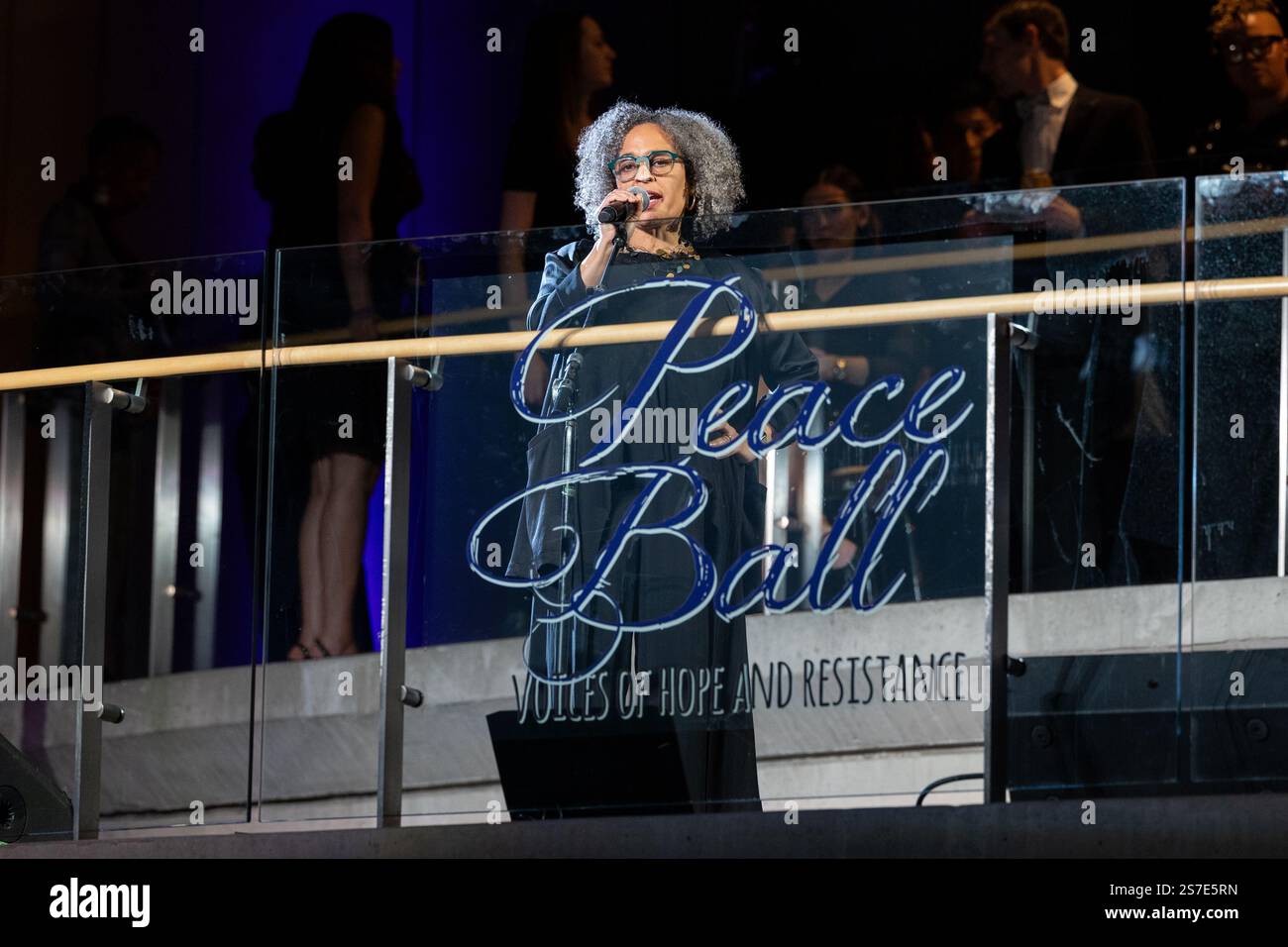 Washington, USA. 18th Jan, 2025. Professor and author Gina Dent ...