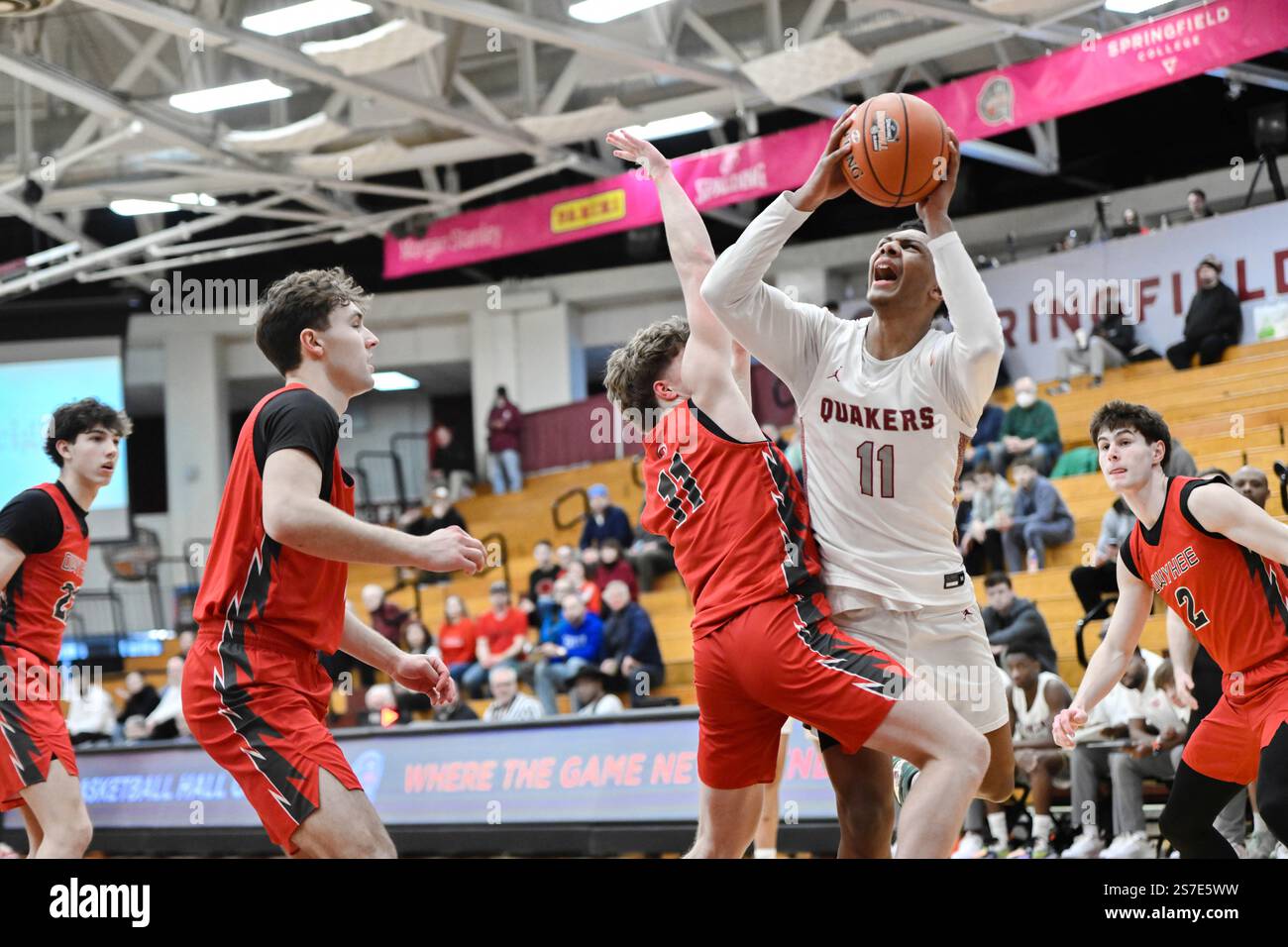 SPRINGFIELD, MA - JANUARY 19: Acaden Lewis of Sidwell Friends (11 ...