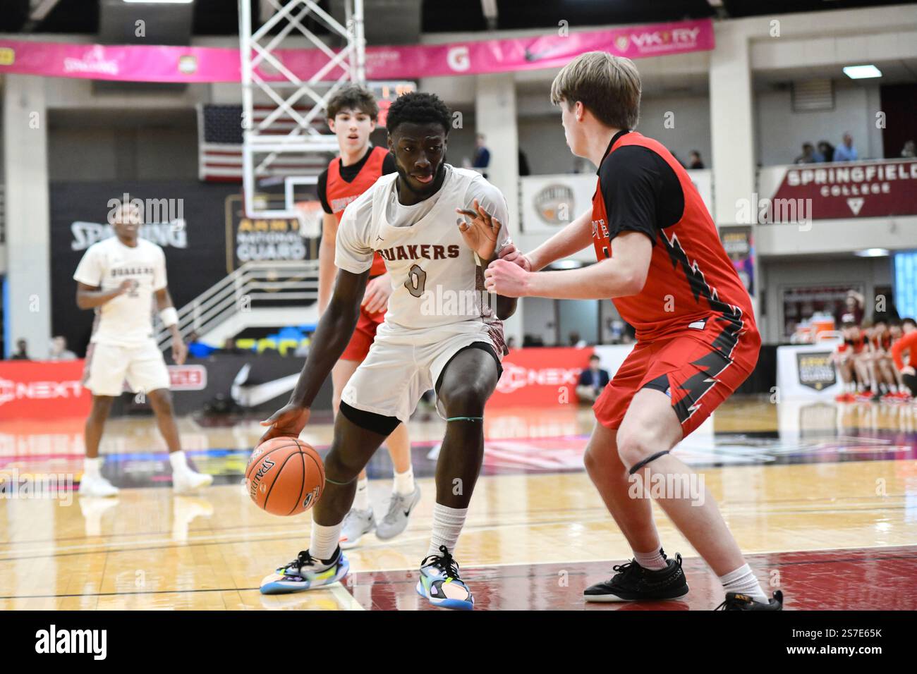SPRINGFIELD, MA - JANUARY 19: Jalyn Collingwood of Sidwell Friends (0 ...