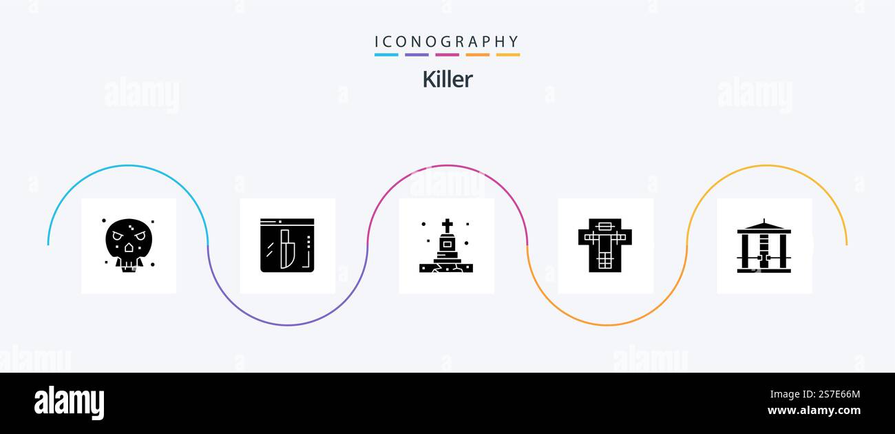Killer Glyph 5 Icon Pack Including decapitate. electric. death ...