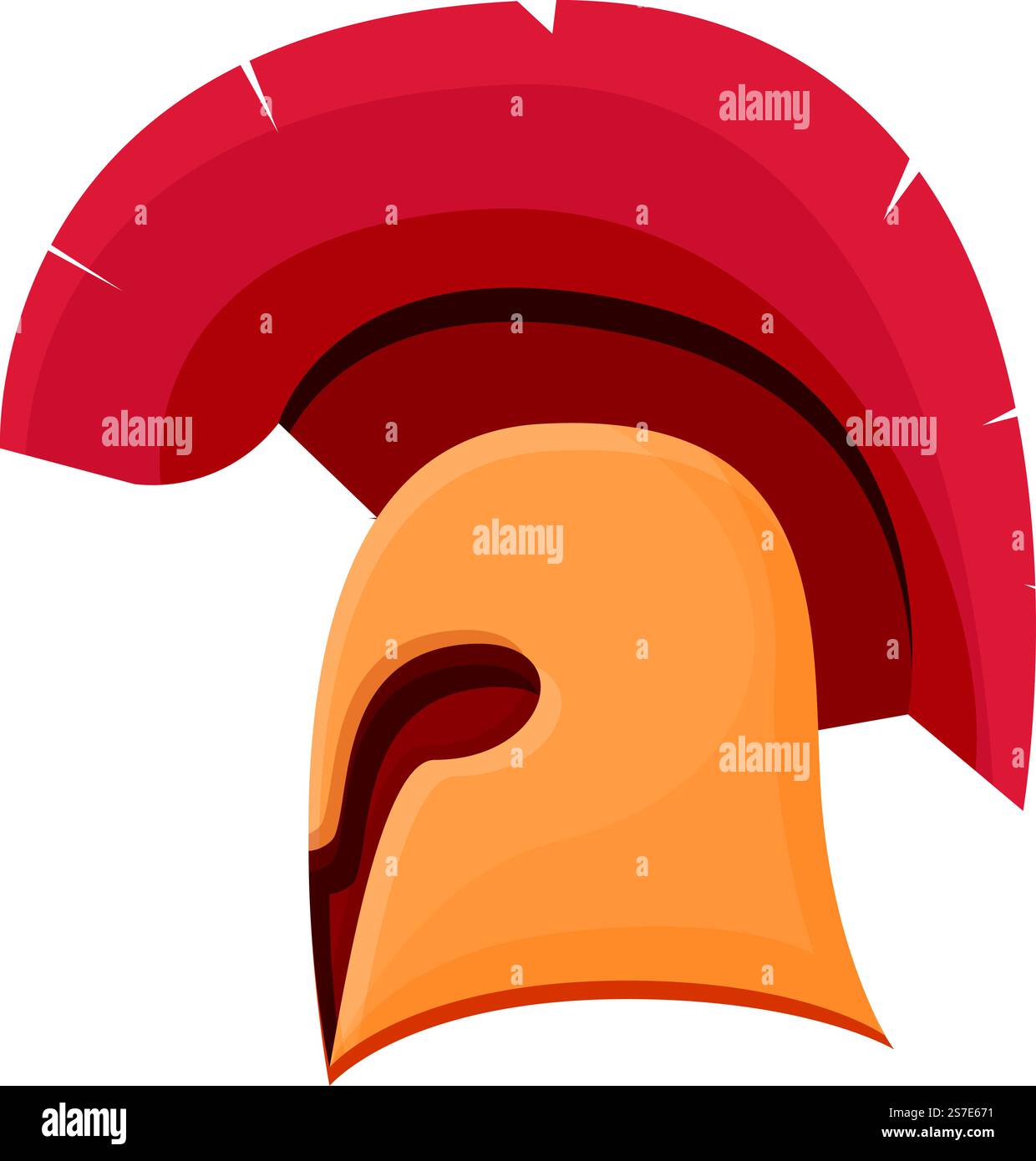 Warrior helmet icon cartoon vector. Ancient greece. Greek history ...