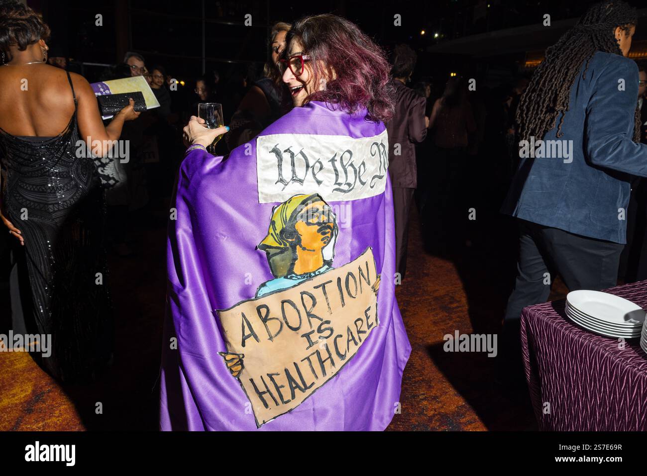 Washington, USA. 18th Jan, 2025. Hundreds gathered at the Mead Center ...
