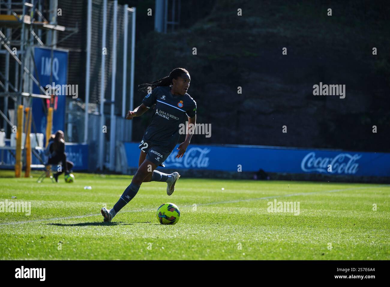Zubieta, Gipuzkoa, Spain - 16th January 2025: Daniela Caracas dribbling ...