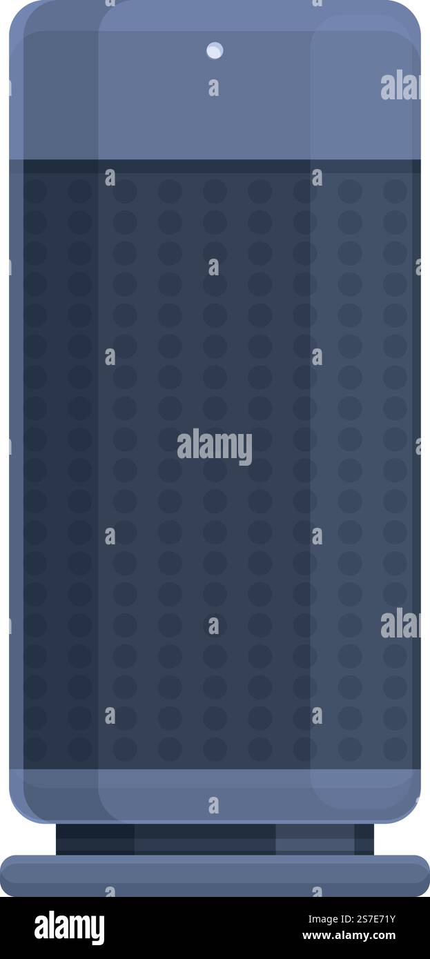 Control speaker icon cartoon vector. Smart device. Amazon echo. Control ...