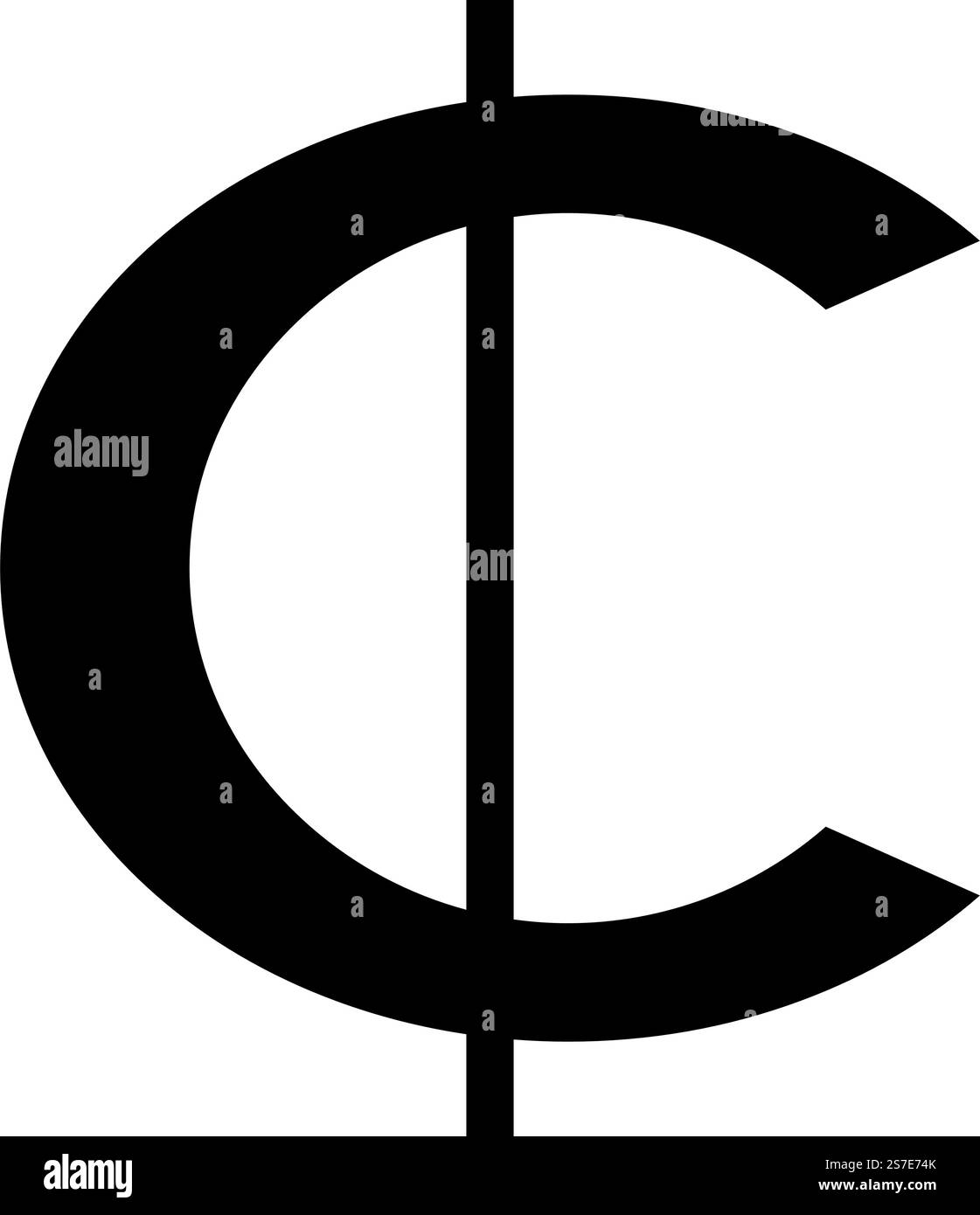 Ghana Cedi currency symbol money sign cash GHS Ghanaian icon black ...