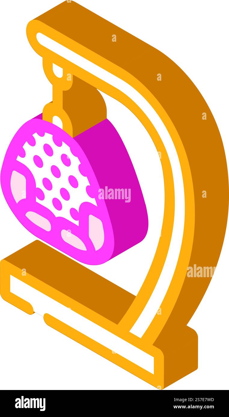 hammock chair living room isometric icon vector. hammock chair living ...