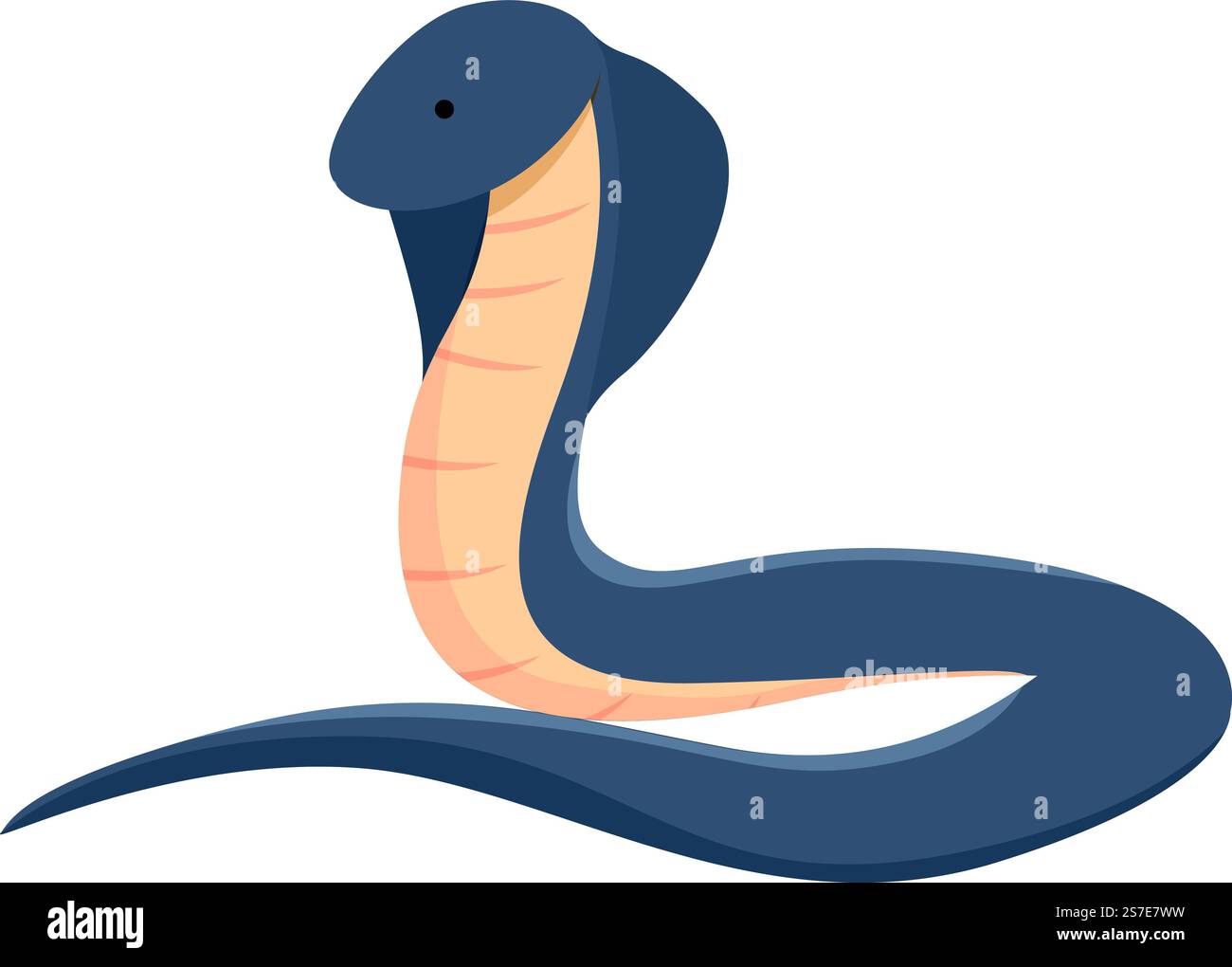 Viper snake icon cartoon vector. King cobra. Mascot venom. Viper snake ...