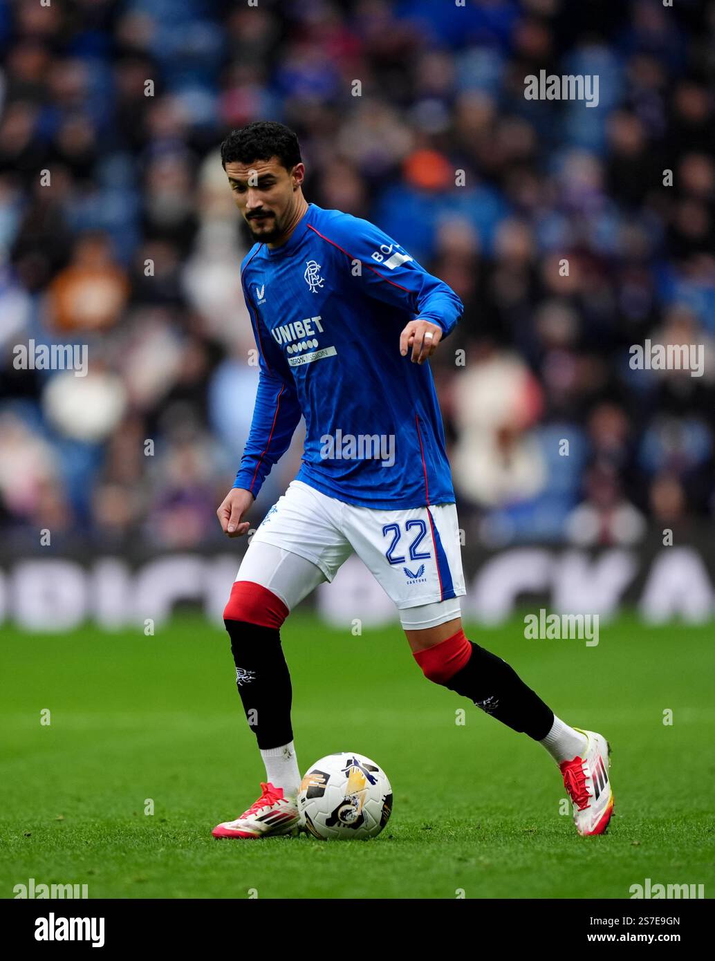 Rangers' Jefte during the Scottish Gas Men's Scottish Cup fourth round ...