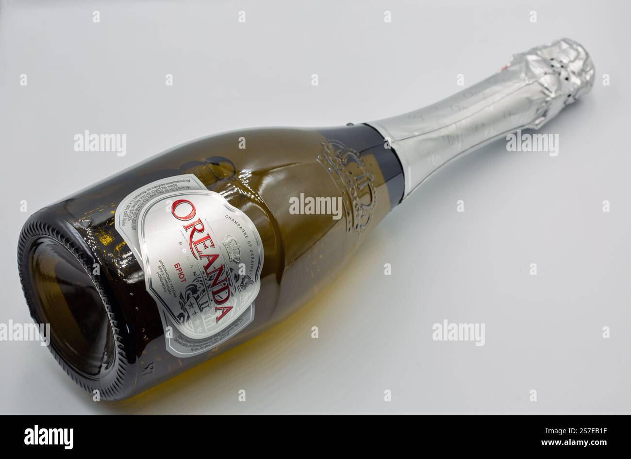 Kyiv, Ukraine - September 07, 2024: Studio shoot of Oreanda Romantic ...