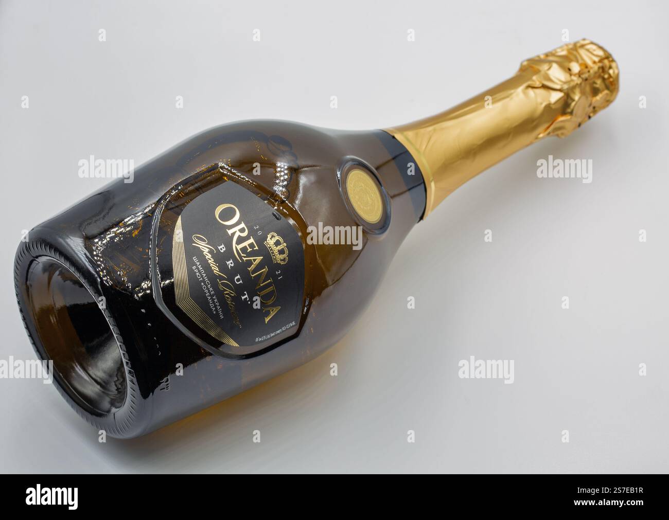 Kyiv, Ukraine - September 07, 2024: Studio shoot of Oreanda Special ...