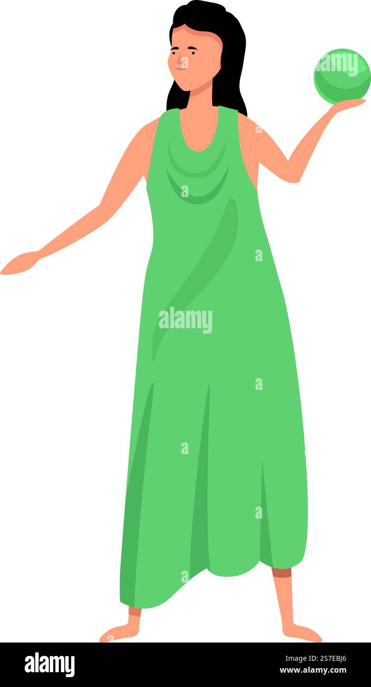 Hera icon cartoon vector. Mythology god. Legend olympic. Hera icon ...