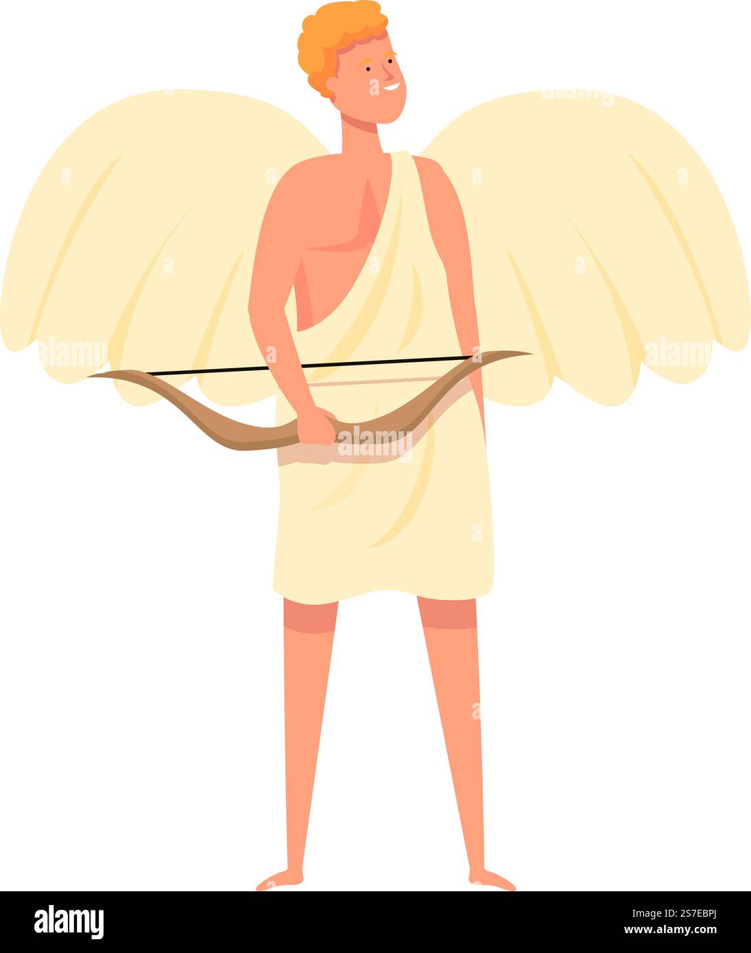 Cupid icon cartoon vector. Greek god. Olympic legend. Cupid icon ...