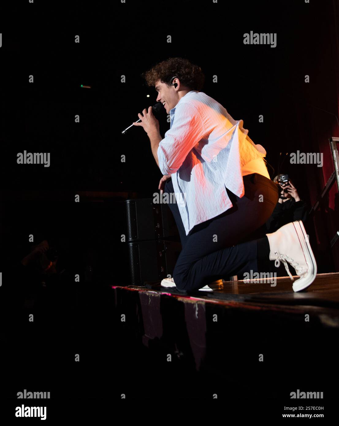 Joshua Bassett performs live at the o2 ritz manchester uk, 16th january ...