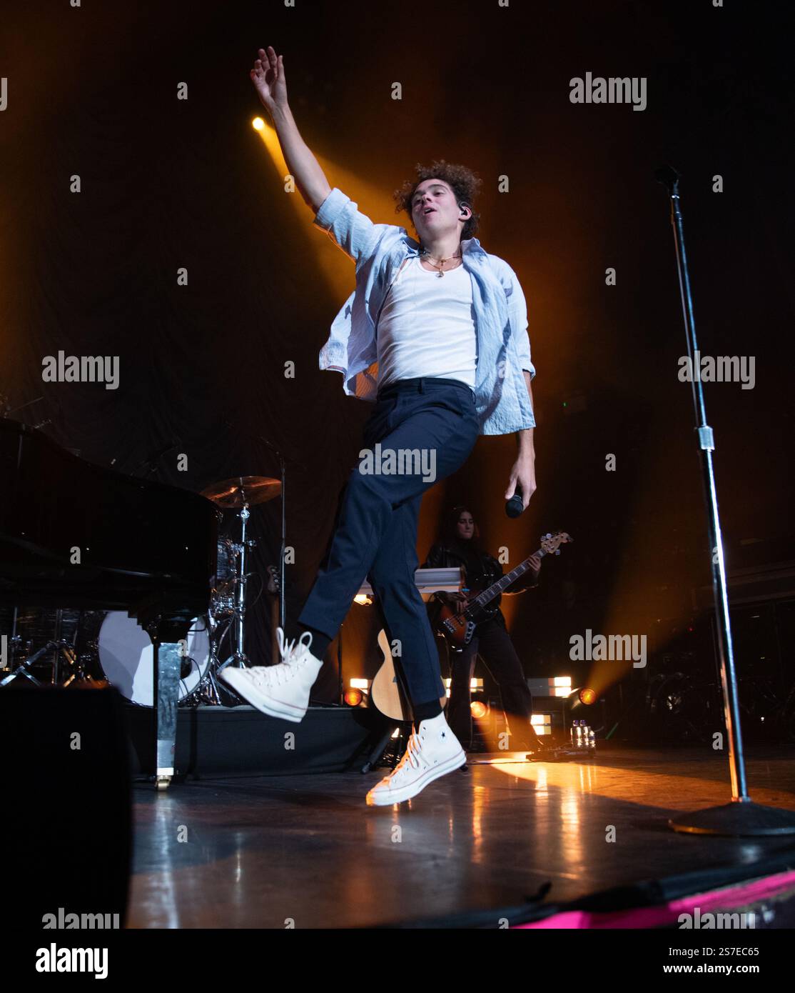 Joshua Bassett performs live at the o2 ritz manchester uk, 16th january ...